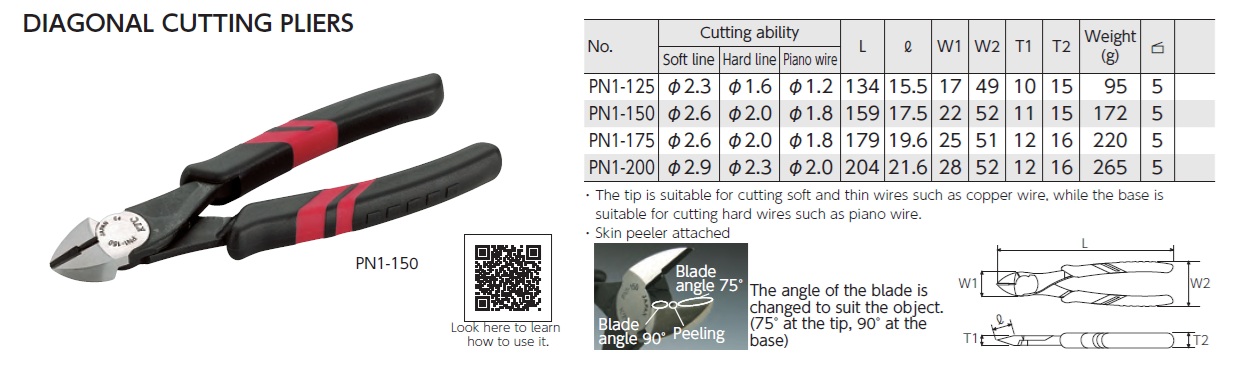 Ichiban Precision Sdn Bhd - KTC - KTC Diagonal Cutting Pliers